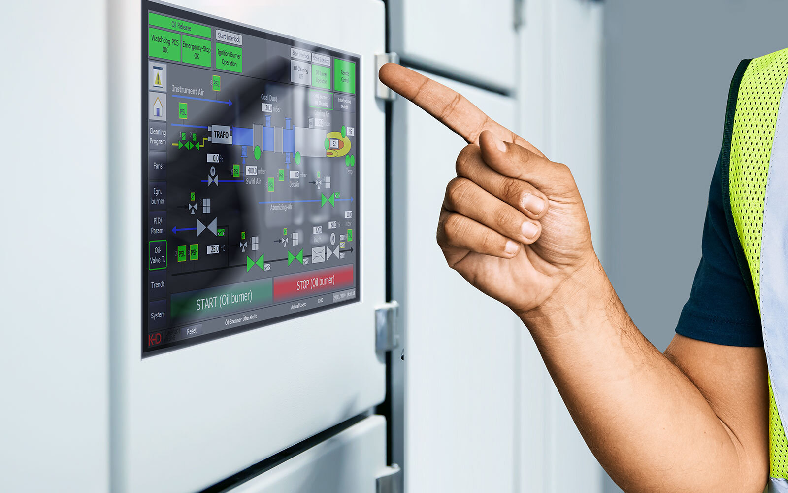 Burner Management System - KHD Humboldt Wedag